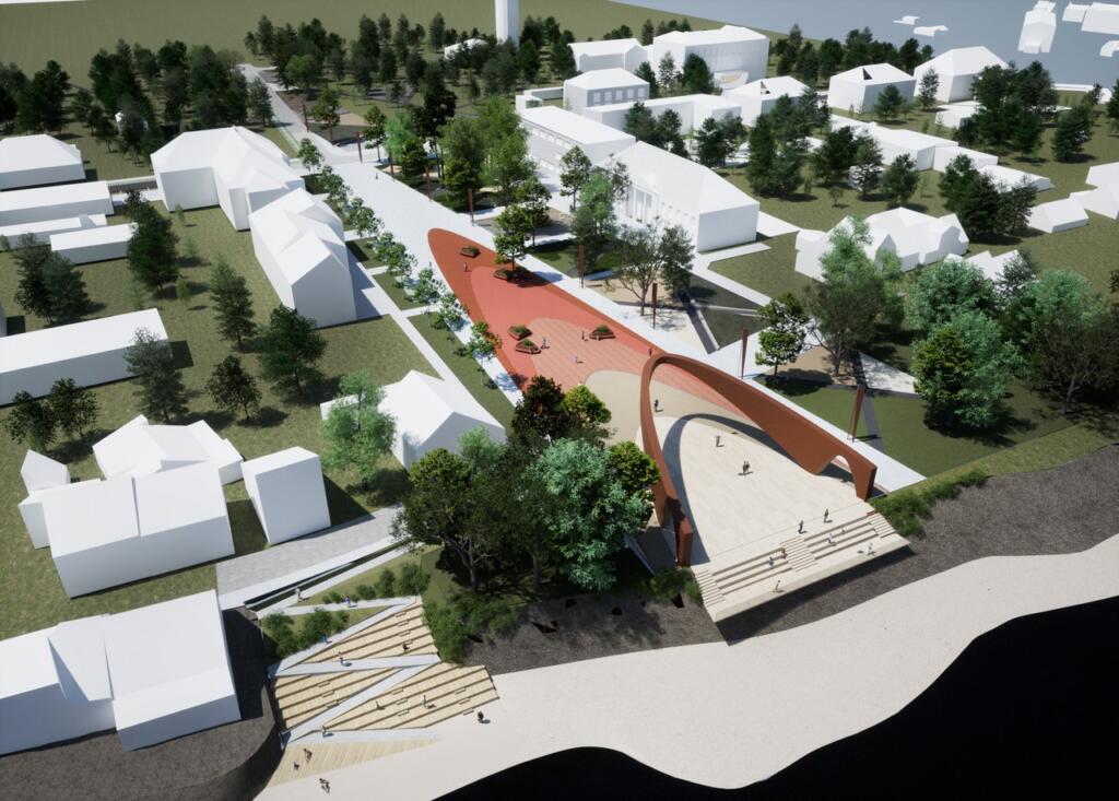 Kallaste linn saab esindusliku vaateplatvormiga keskväljaku